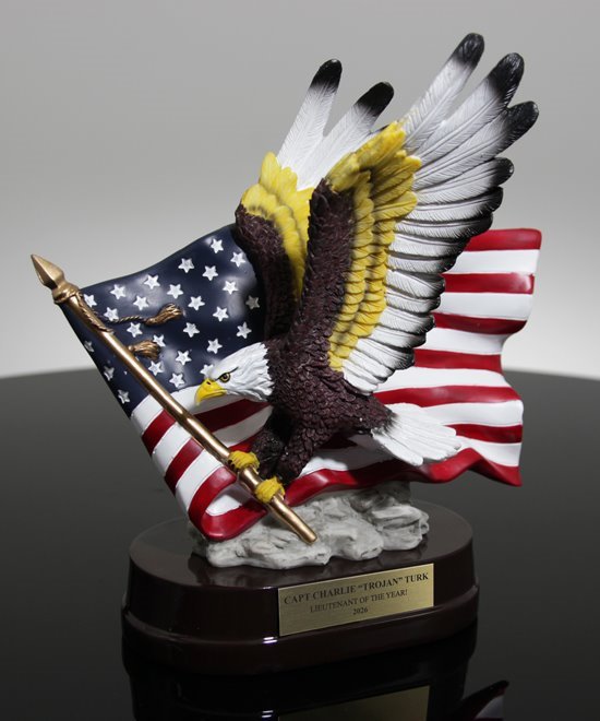 Spirit of America Eagle in Flight Trophy | GA201 | Edco Awards