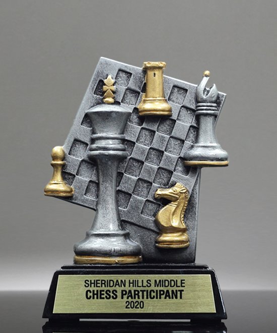 Chess Master Resin Trophy | Edco Awards