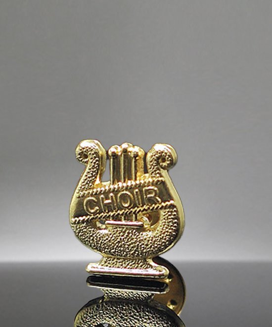 Music Chenille Pin - Choir | Edco Awards