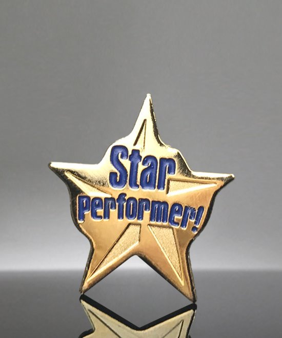 Recognition Pin - Star Performer | Edco Awards