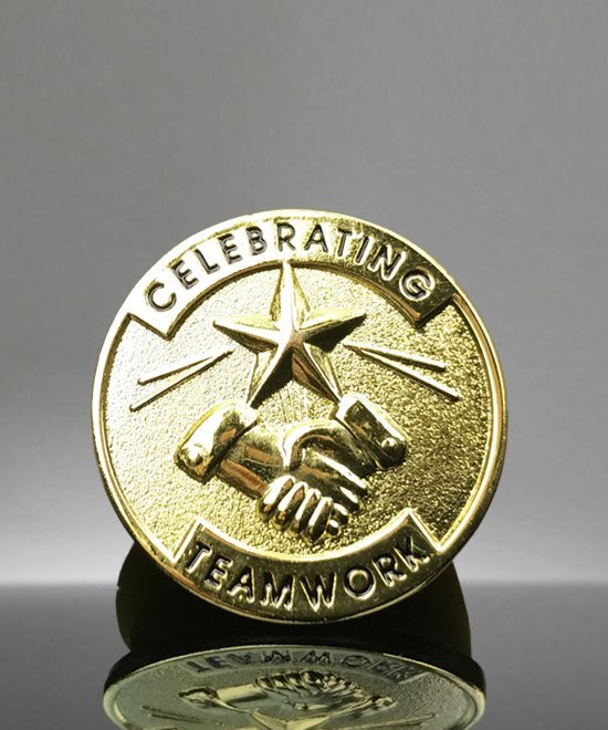 Celebrating Teamwork Pin
