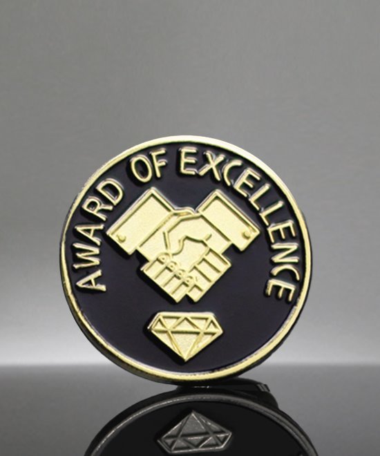 Recognition Pin | Award of Excellence | Employee Recognition Pin | Edco ...