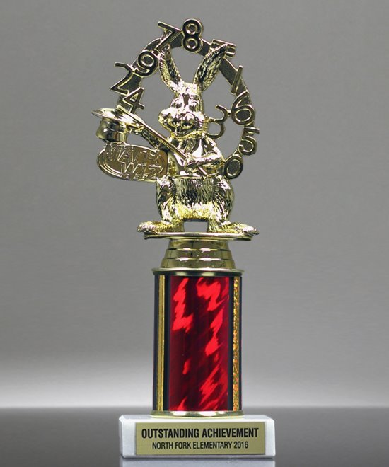Math Whiz Column Trophy | Edco Awards