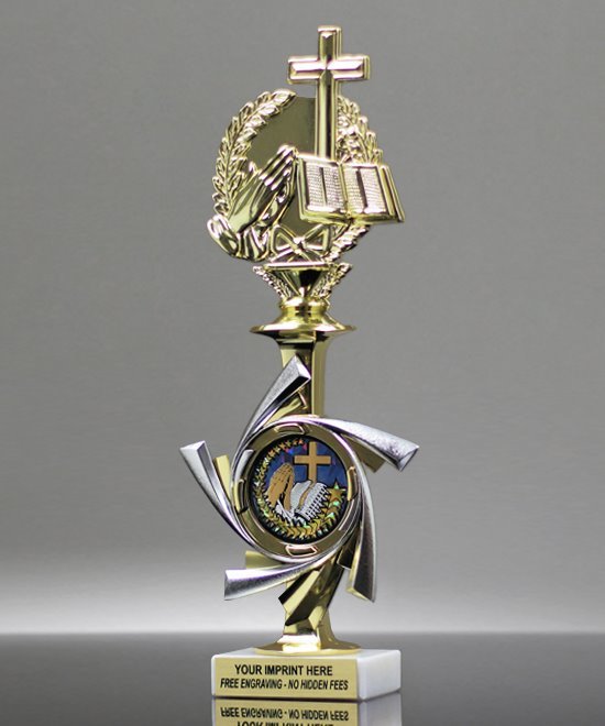 Bible Cross Trophy | Edco Awards