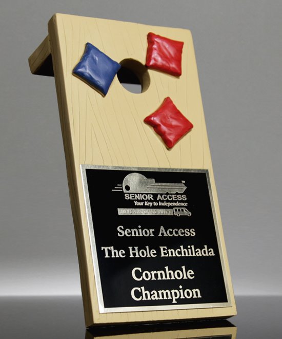 Cornhole Legend of Fame Trophy | Edco Awards