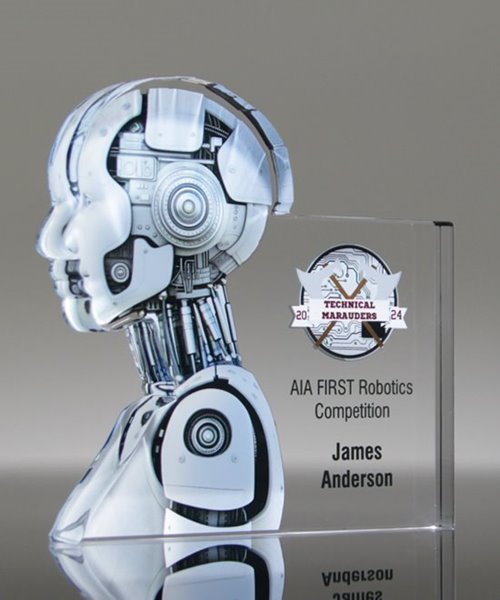 Robotics Innovation Acrylic Trophy | Edco Awards