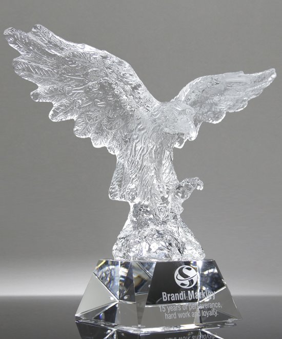 Imperial Eagle Crystal Trophy | Edco Awards