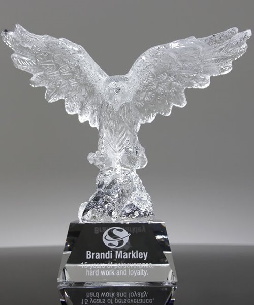 Imperial Eagle Crystal Trophy | Edco Awards