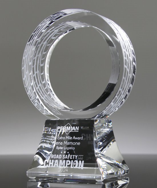 Crystal Tire Trophy | Edco Awards