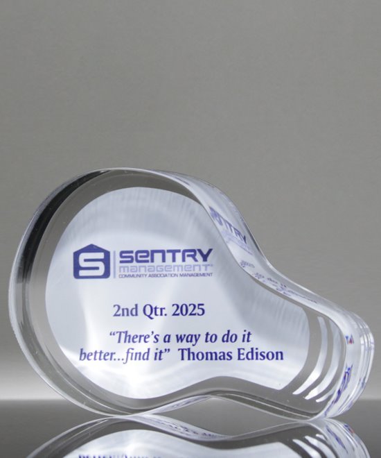 Light Bulb Paperweight | Edco Awards
