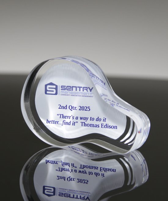 Light Bulb Paperweight | Edco Awards