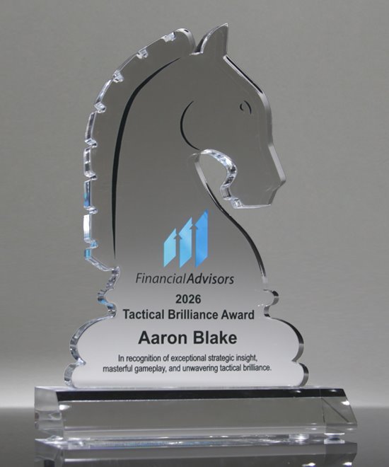 Acrylic Chess Knight Trophy | Edco Awards