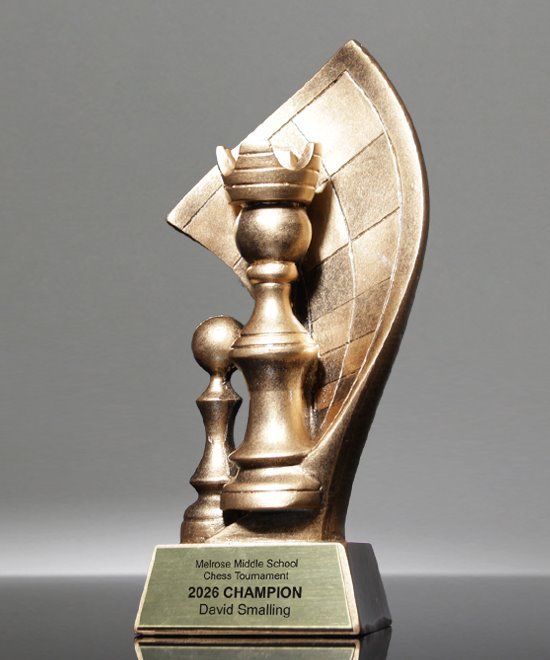 Chess Checkmate King Trophy | Edco Awards