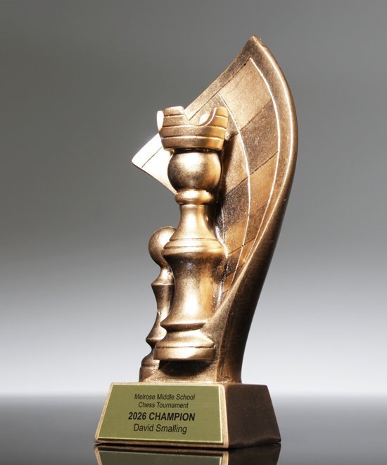 Chess Checkmate King Trophy | Edco Awards