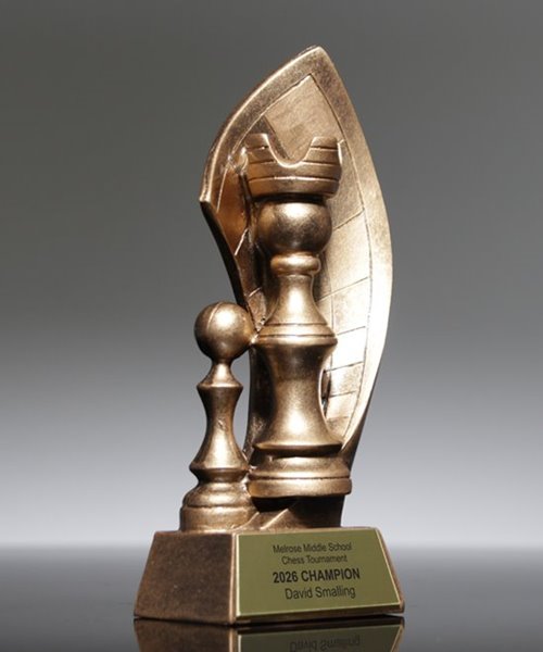 Chess Checkmate King Trophy | Edco Awards
