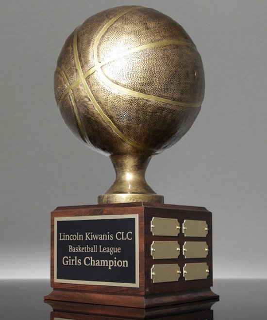Basketball Bronzestone Hall of Fame Trophy | Edco Awards