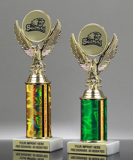 Wings of Honor Eagle Column Trophy | Edco Awards