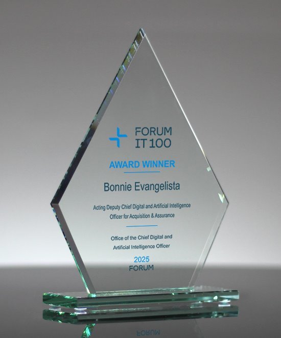 Jade Glass Diamond Full Color Award | Edco Awards