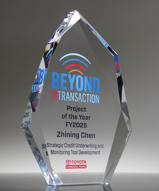 Multi-Faceted Optic Crystal Award | OC-STX25 | Edco Awards