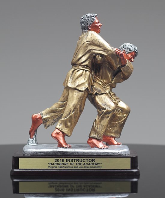 Judo Trophy Resin | Edco Awards