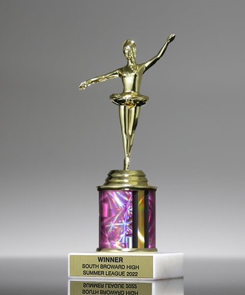 Ballerina Trophy Custom Engraved | Edco Awards