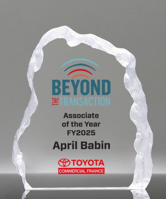 Full Color Crystal Iceberg Trophy | Edco Awards