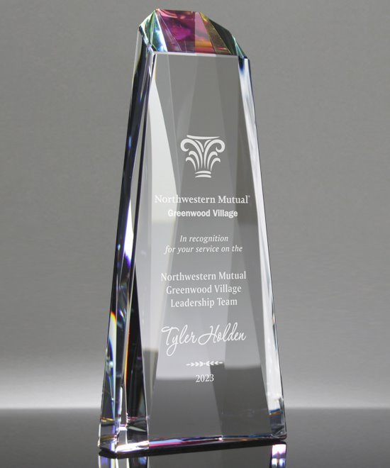 Prismatic Crystal Obelisk Award | Edco Awards