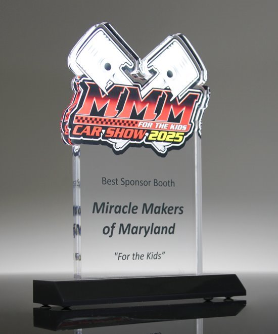 Custom Acrylic Car Show Trophy | Edco Awards