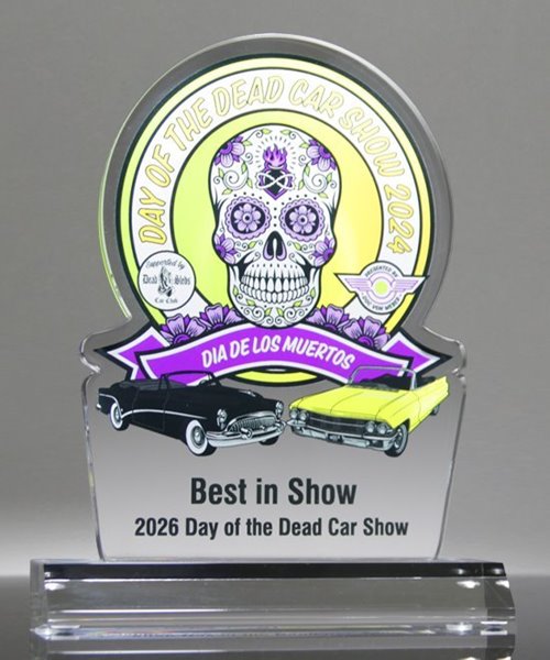 Custom Car Show Trophy - 500 Performance Series | Edco Awards