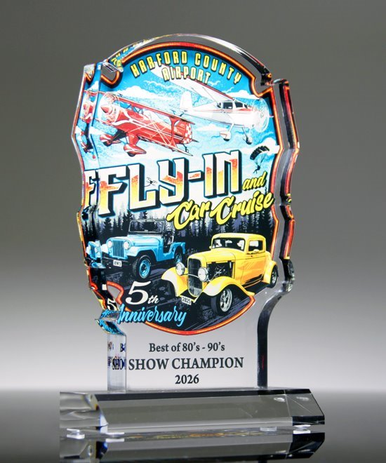 Custom Car Show Trophy - 750 Power Series | Edco Awards