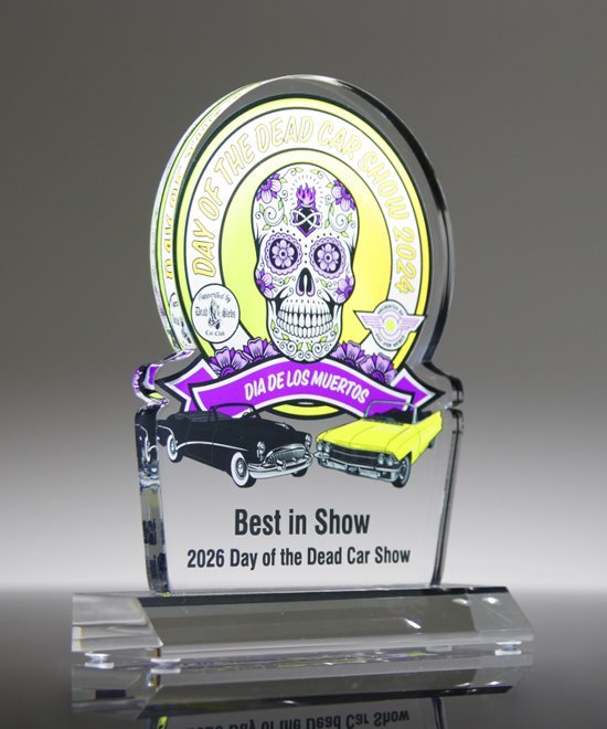 Custom Car Show Trophy - 500 Performance Series | Edco Awards