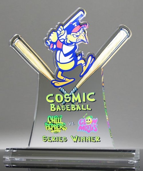 Custom Acrylic Baseball Trophy | Edco Awards