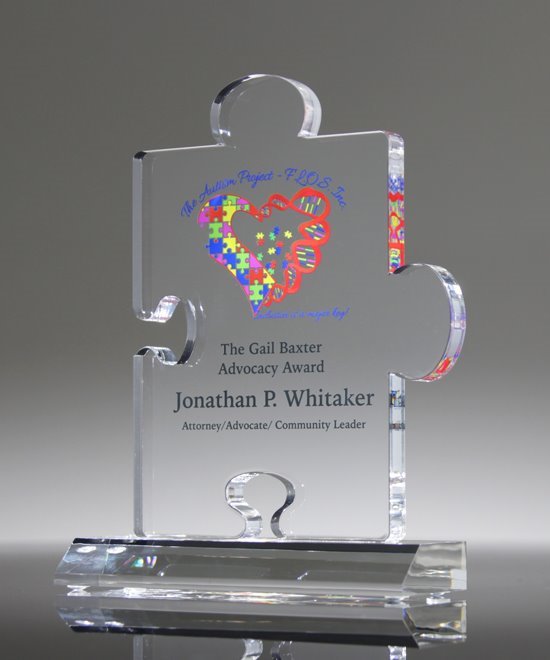 Acrylic Puzzle Award - Unity Series Full Color | Edco Awards