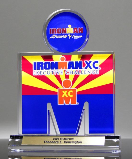 Custom Acrylic Award | Logo-Top Design | Edco Awards