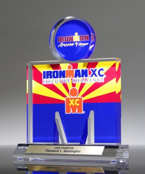 Custom Acrylic Award | Logo-Top Design | Edco Awards