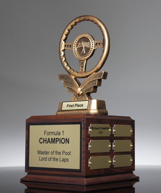 Car Racing Hall of Fame Trophy | Edco Awards
