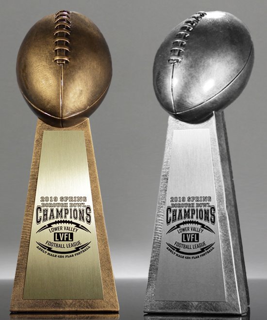 Large Super Football Trophy | FTB102, FTB202 | Edco Awards