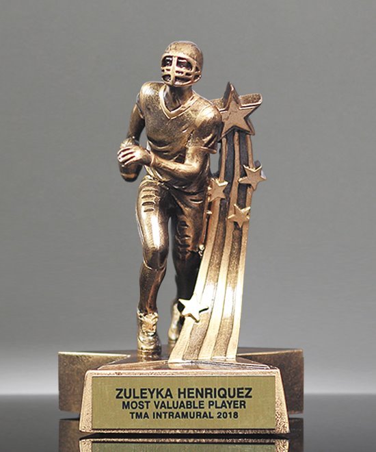 Superstar Football Trophy Sculpture | RST310 | Edco Awards