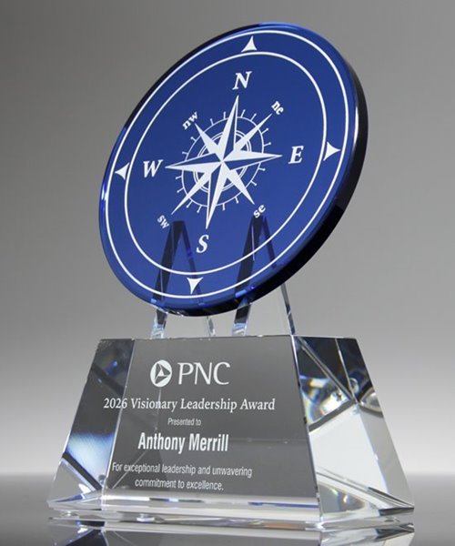 Crystal Navigator Compass Award | Edco Awards