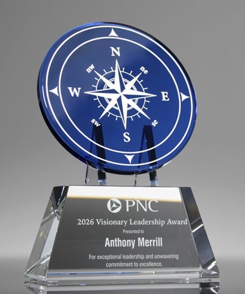 Crystal Navigator Compass Award | Edco Awards