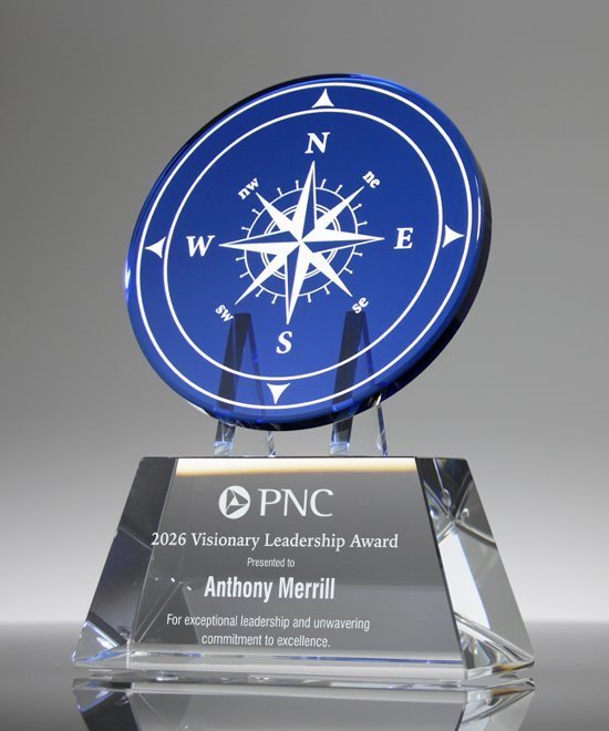 Crystal Navigator Compass Award | Edco Awards