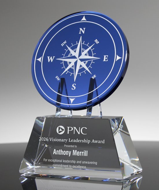 Crystal Navigator Compass Award | Edco Awards