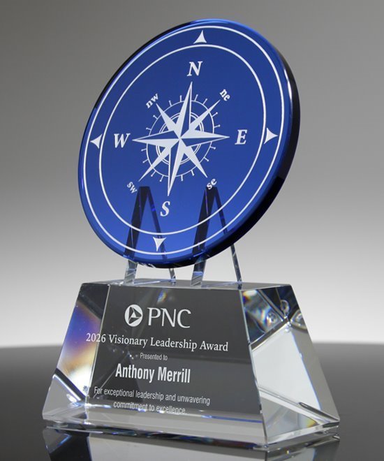Crystal Navigator Compass Award | Edco Awards