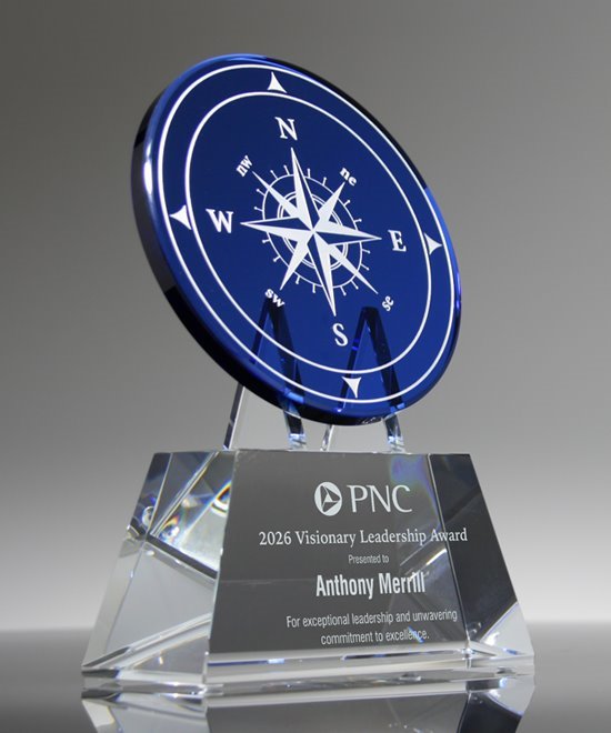 Crystal Navigator Compass Award | Edco Awards