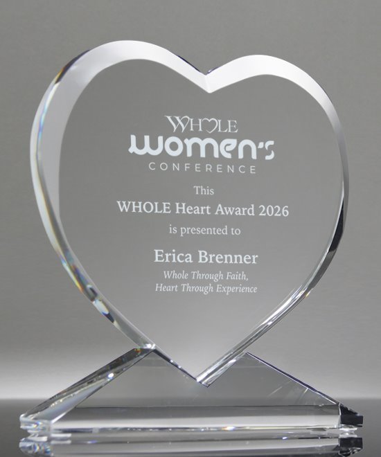 Eternity Crystal Heart Award | Edco Awards