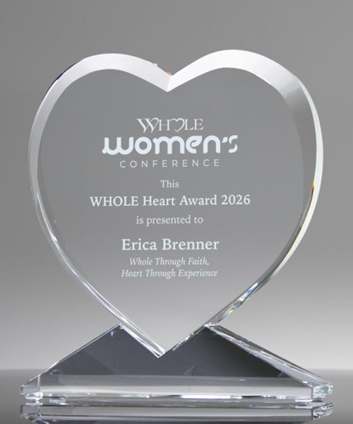 Eternity Crystal Heart Award | Edco Awards