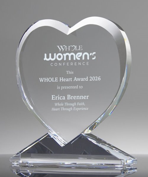 Eternity Crystal Heart Award | Edco Awards
