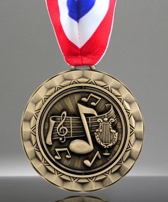 Music Spinner Award Medal | edco.com | Edco Awards