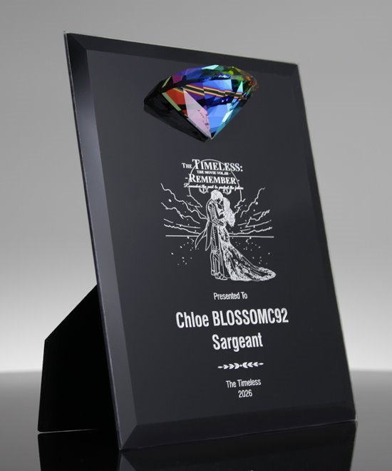 Prismatic Crystal Diamond Plaque Award | Edco Awards