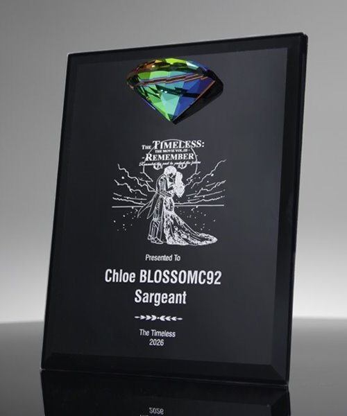 Prismatic Crystal Diamond Plaque Award | Edco Awards